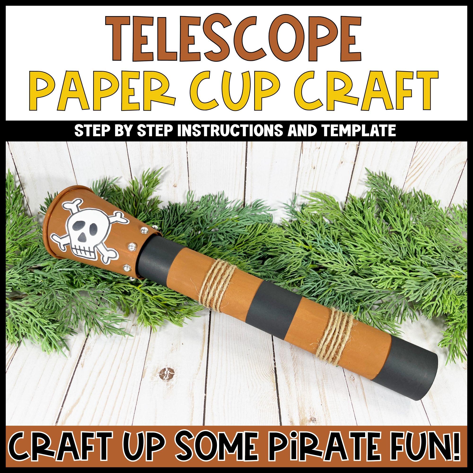Telescope Craft for Preschoolers Ocean Summer Crafts Activity for ...