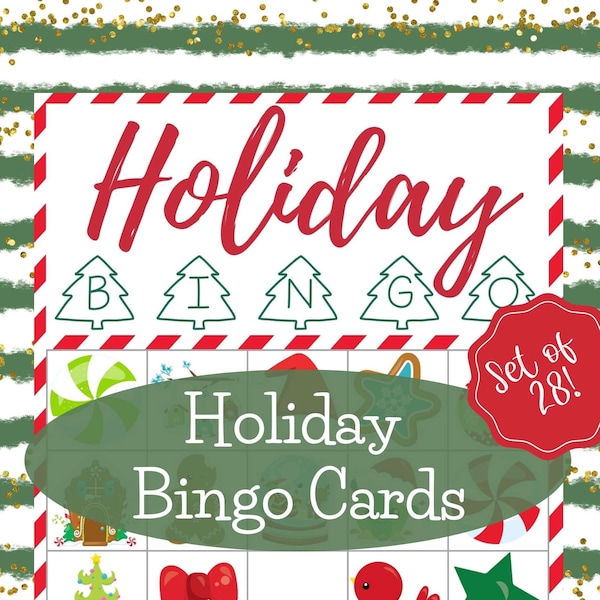 Christmas Bingo - Etsy