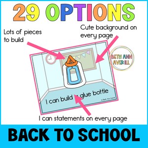 Back to School Playdough Mats School Supplies Homeschool Preschool ...