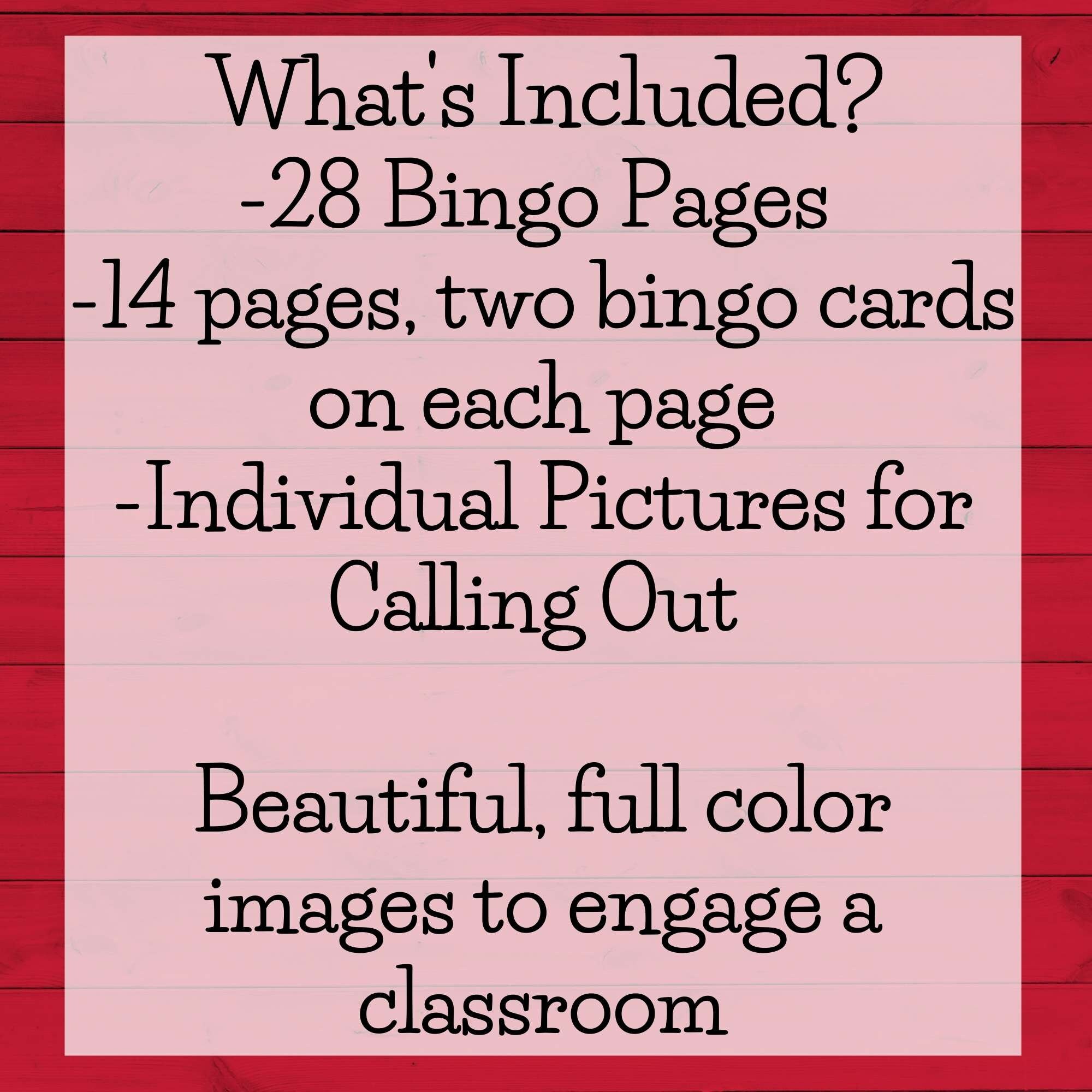 Valentine's Day Classroom Games - Bingo Cards, V Day Classroom Party ...