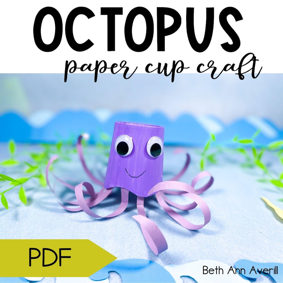 Octopus Craft for Preschoolers Ocean Summer Crafts Activity for Summer ...