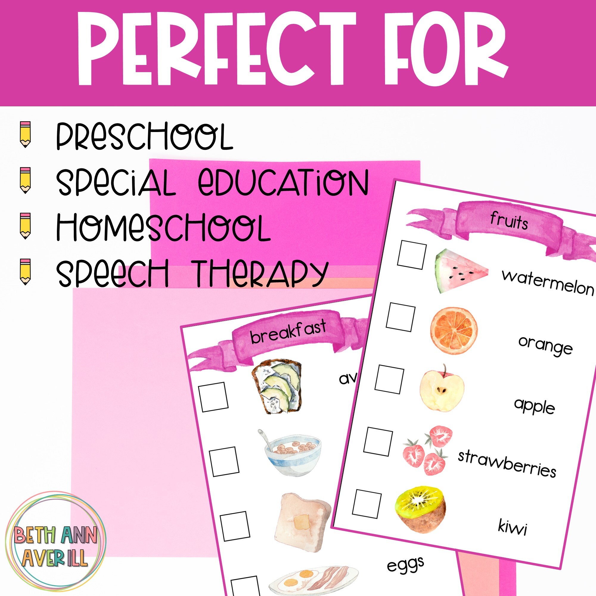 Restaurant Dramatic Play Menu for Dramatic Play for Preschoolers Cafe ...