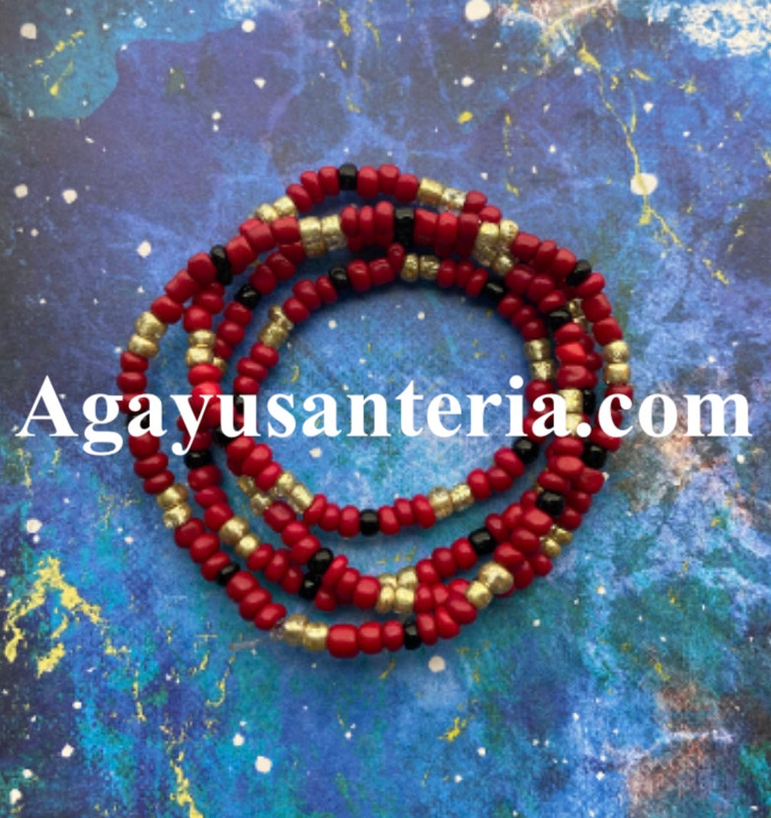 Elegua Santeria Necklace Elegua Collar Santeria Etsy