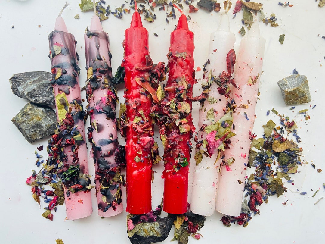 Cleansing Candle,smudging Candles,witches Candles- Botanica| Vela De ...