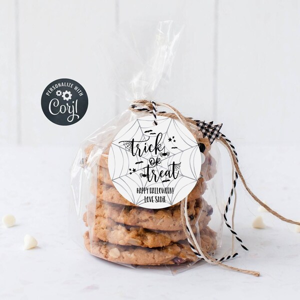 Spider Gift Tag - Etsy