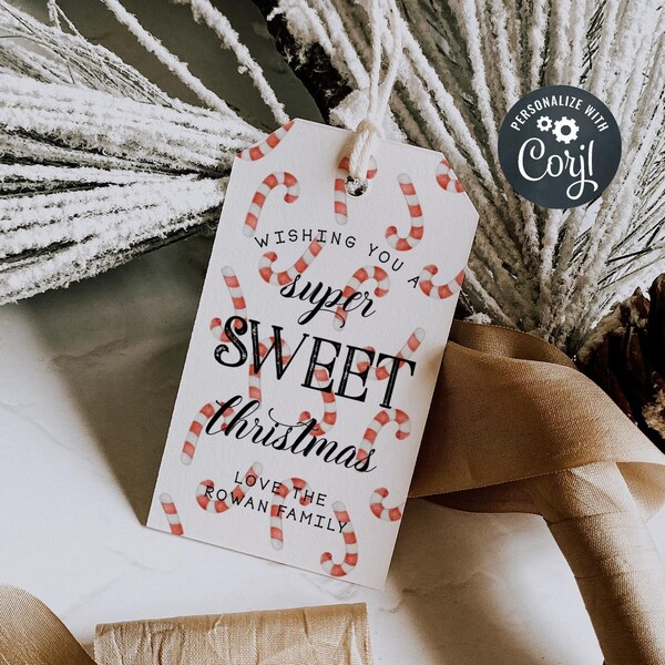 Candy Favor Tag - Etsy