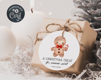 Printable Gingerbread Man - Etsy