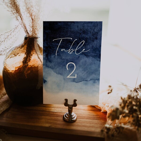 Beach Table Numbers - Etsy