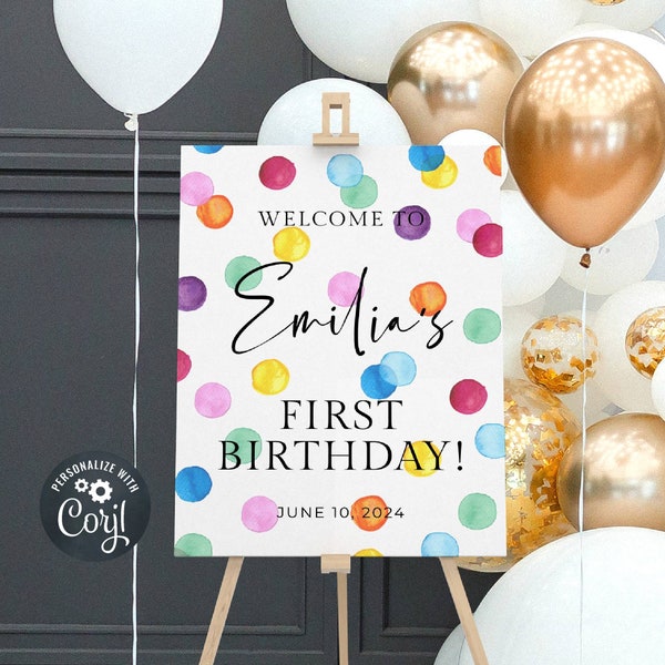 Kids Birthday Sign - Etsy