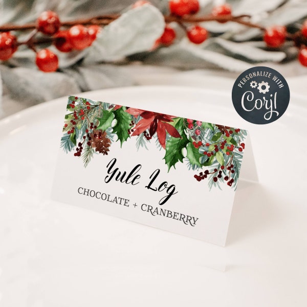 Food Tent Cards - Etsy