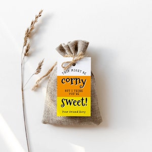 Halloween Candy Corn Gift Tag Template, Printable Halloween Favor Tags ...