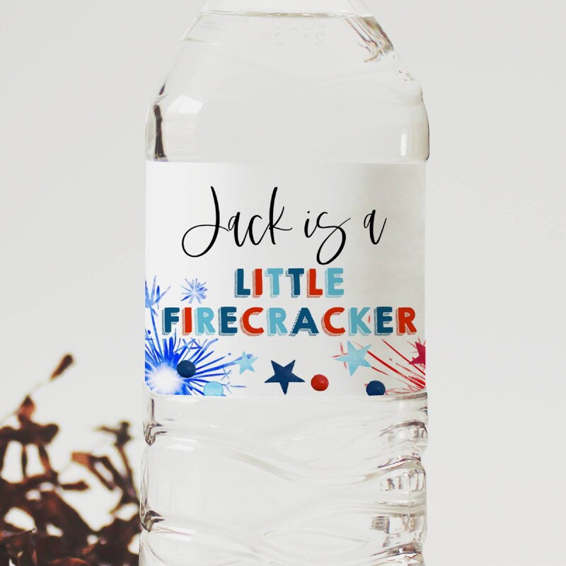 Firecracker Label - Etsy
