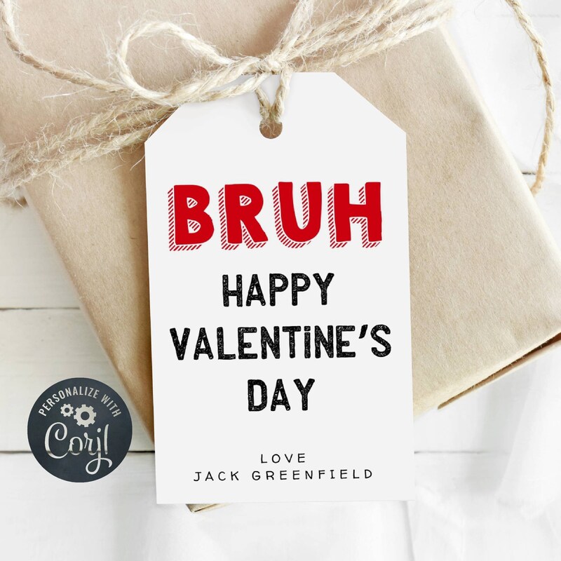 Printable Valentine Tags - Etsy