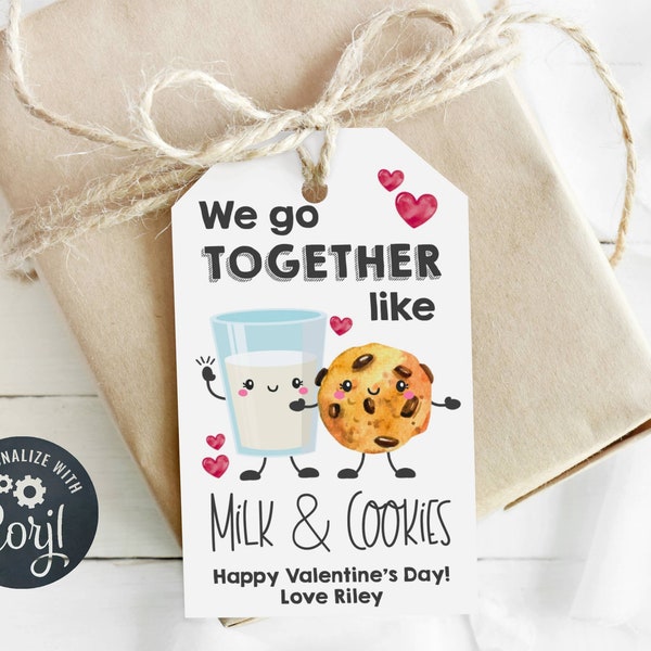 Cookies and Milk We Go Together - Etsy