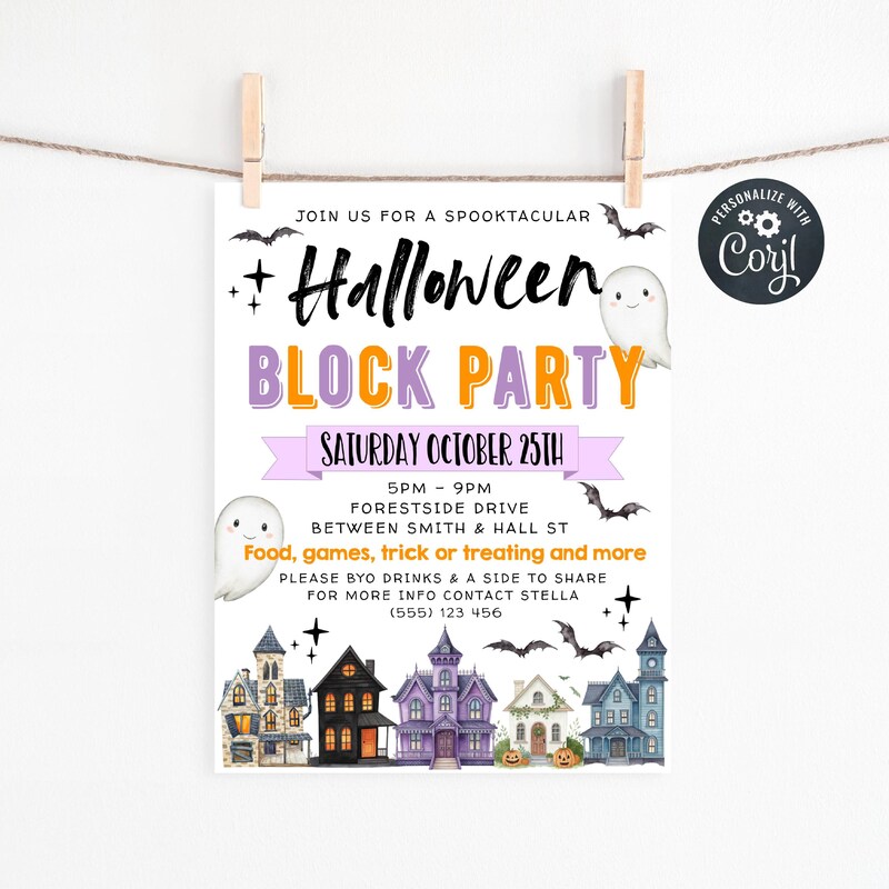 Halloween Blocks - Etsy