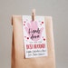 Hands Down You Are the Best Valentine's Day Gift Tag Template ...