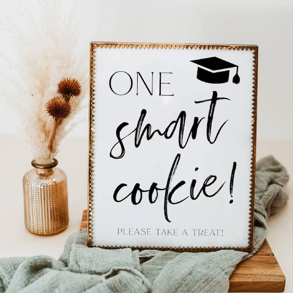 One Smart Cookie Sign - Etsy