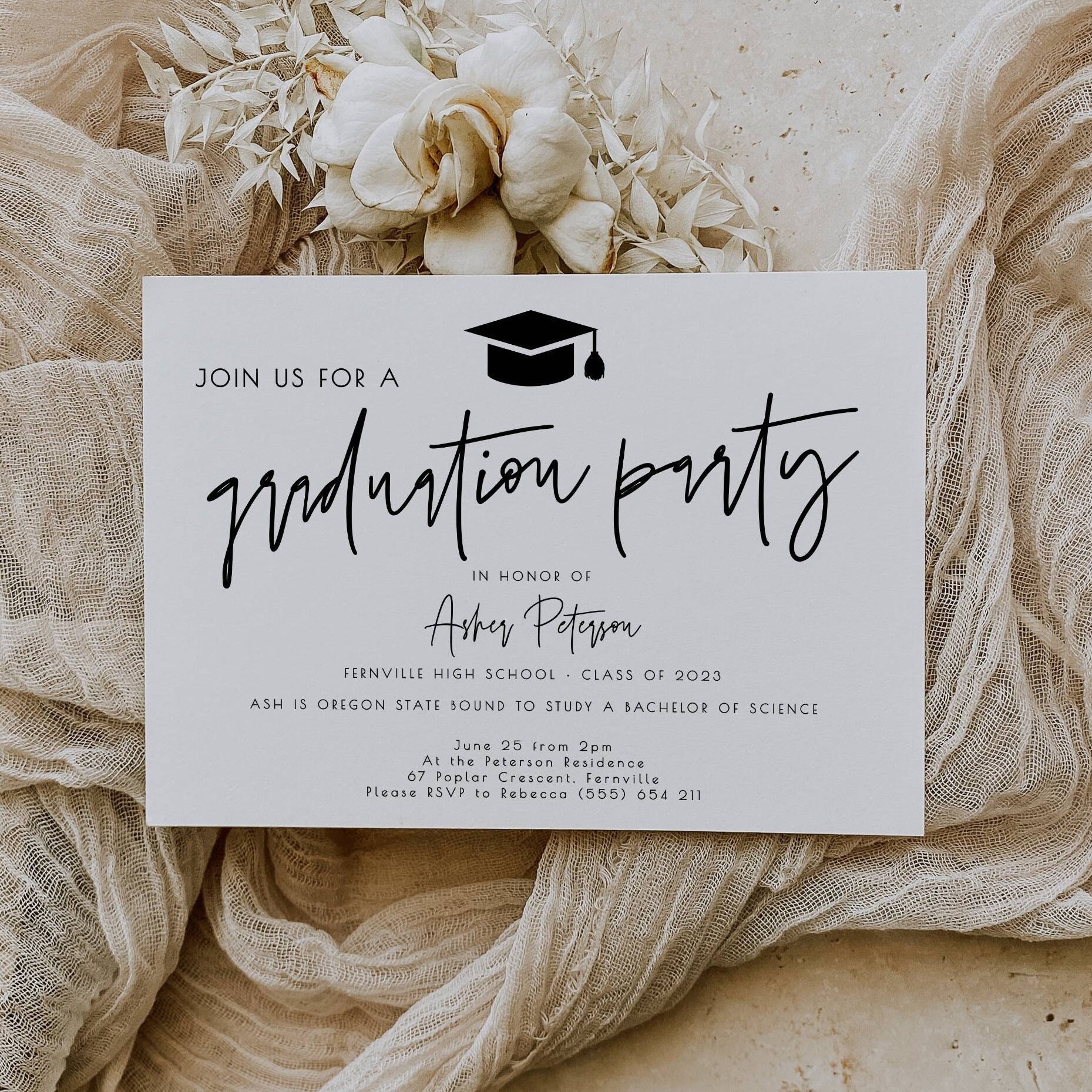 Graduation Invitations Ideas Homemade