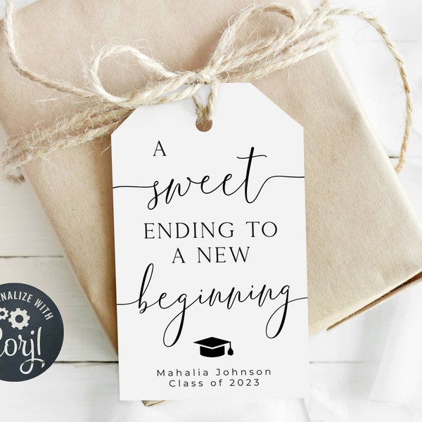 Graduation Favors a Sweet Ending to a New Beginning - Etsy