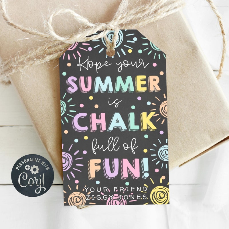 Chalkboard Gift Tags - 60+ Gift Ideas for 2026