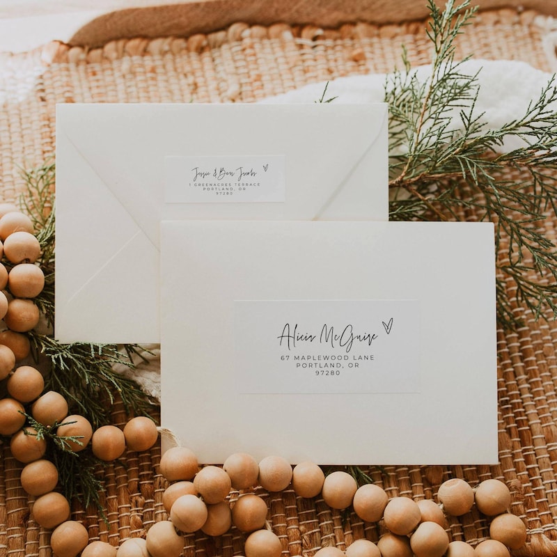 Diy Address Labels - Etsy