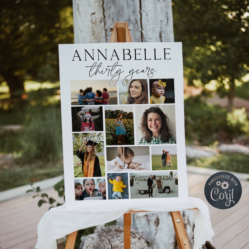 Photo Collage Board - Etsy