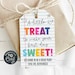 Back to School Gift Tag Template, Printable Class Favors, Editable A ...