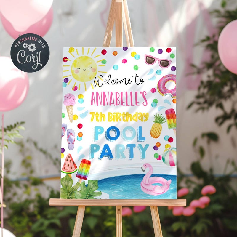 Swimming Pool Signs - Etsy