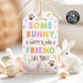 Printable Easter Treat Bag Toppers, Happy Easter Bunny Eggs Bag Topper ...