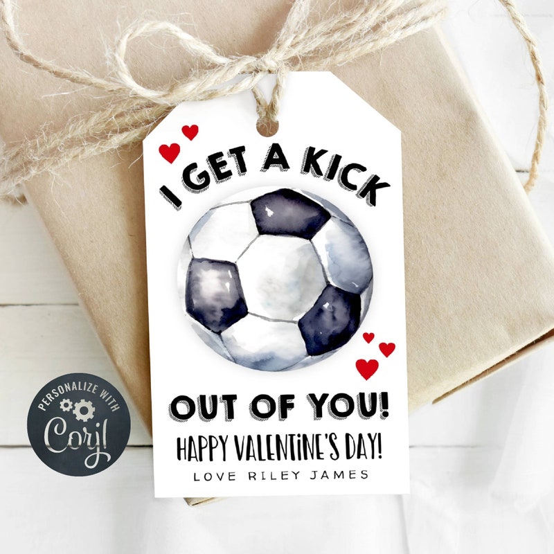 Soccer Valentine - Etsy