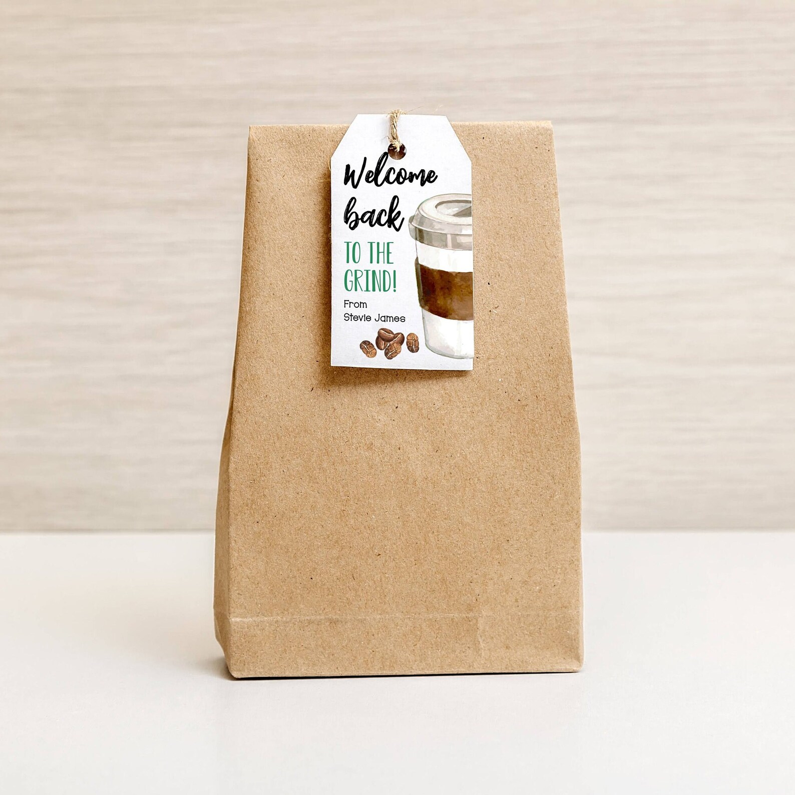 Welcome Back to the Grind Printable Gift Tags Teacher - Etsy Canada