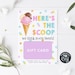 Editable Teacher Appreciation Ice Cream Gift Card Holder Template ...