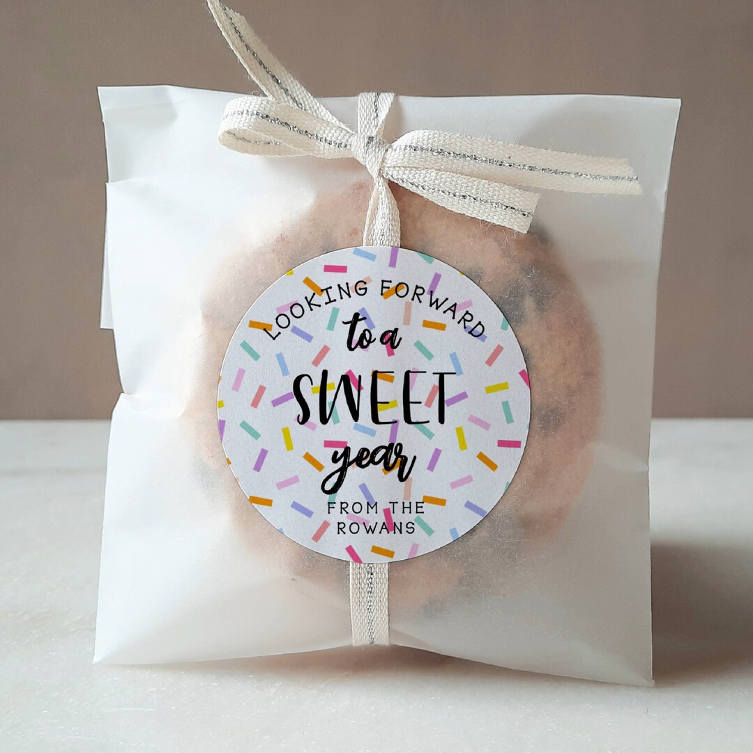 Sweet Year Round Gift Tag Template, Printable Rainbow Sprinkles Back to ...