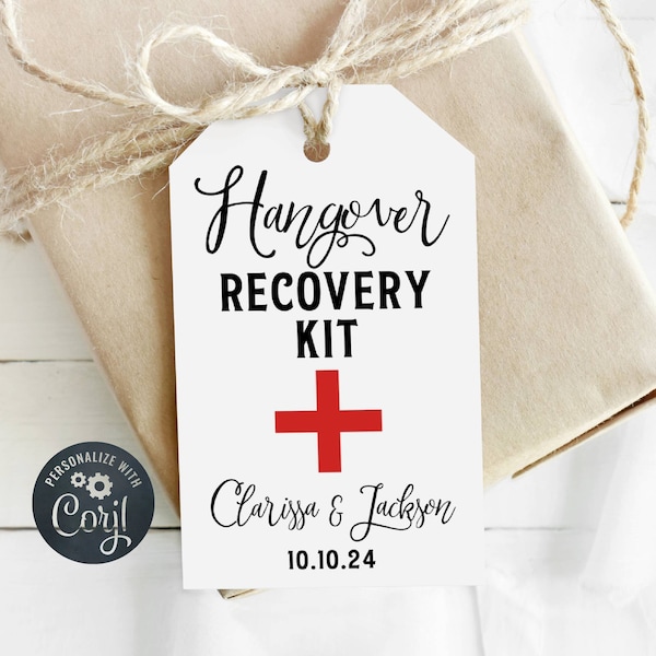 Wedding Recovery Kit - Etsy