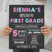 Editable First Day of School Sign Template, Printable First Day Any ...