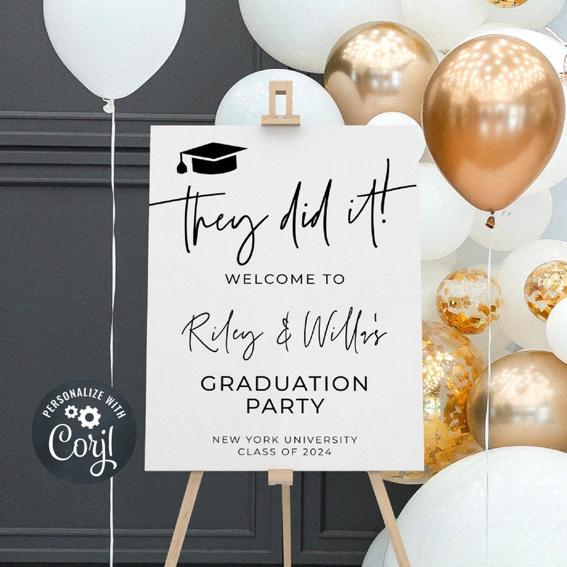 Friends Graduation Banner - Etsy