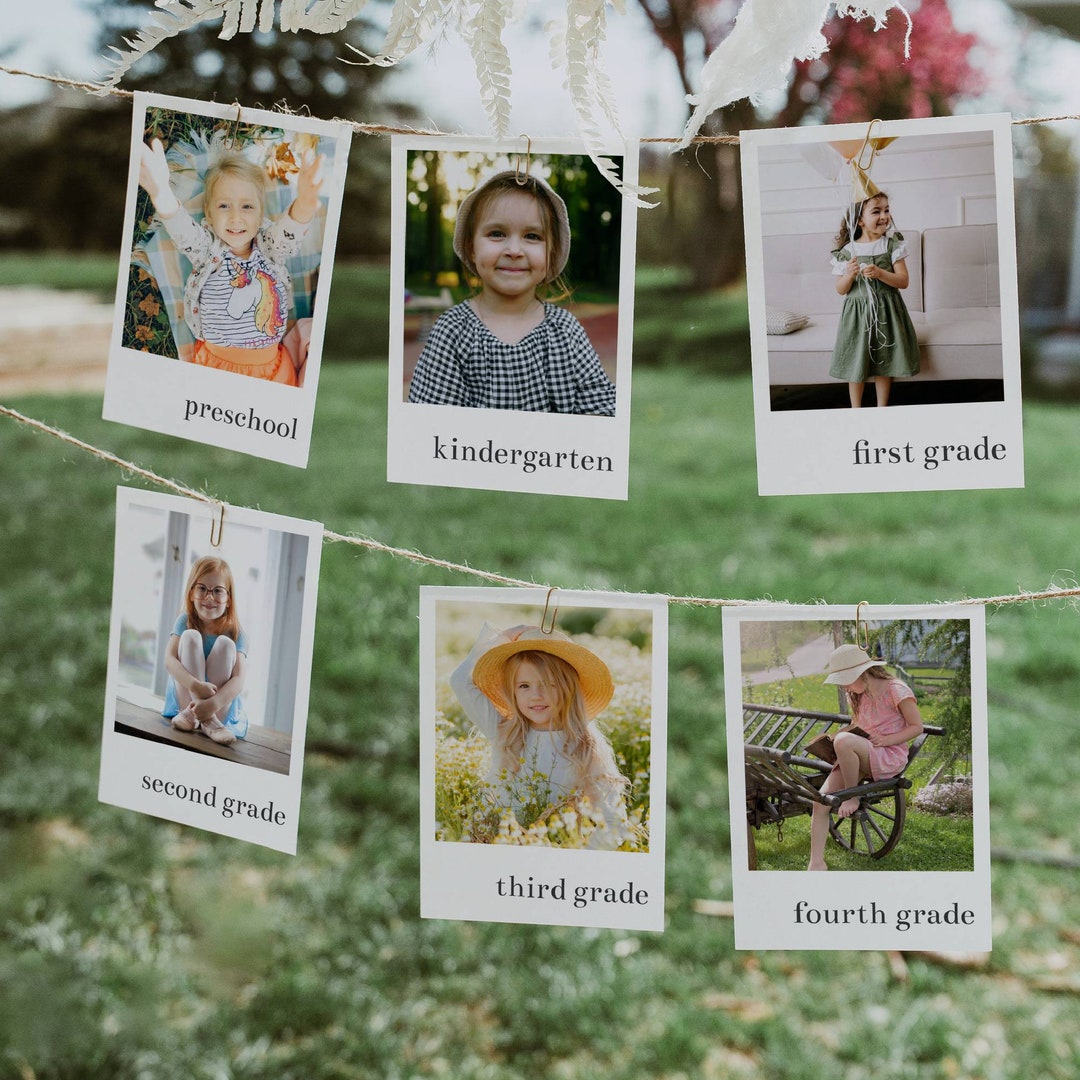 Minimal Graduation Photo Banner Template, Editable Graduate Through the ...