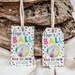 Summer Beach Ball Gift Tag Template, Printable End of School Favor Tag ...