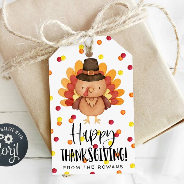 Thanksgiving Tags - Etsy