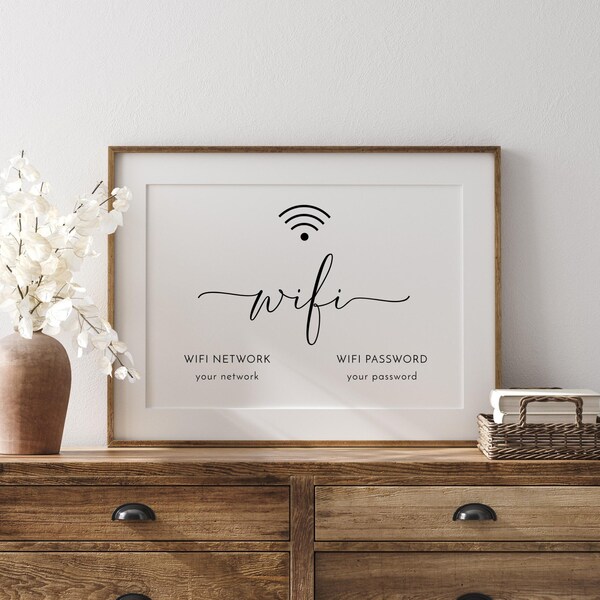 Wifi Sign - Etsy