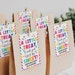 A Little Treat to Make Your First Day Sweet Gift Tag Template ...