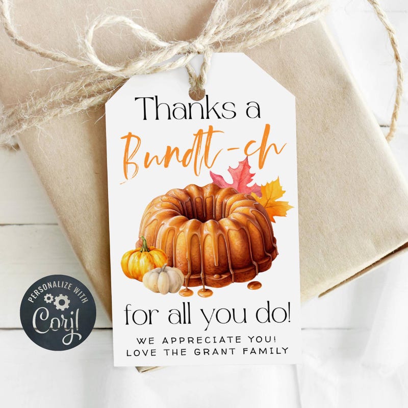 Thanks a Bundt - Etsy