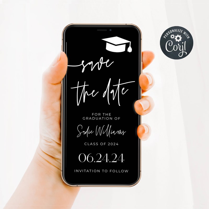 Save the Date Graduation - Etsy