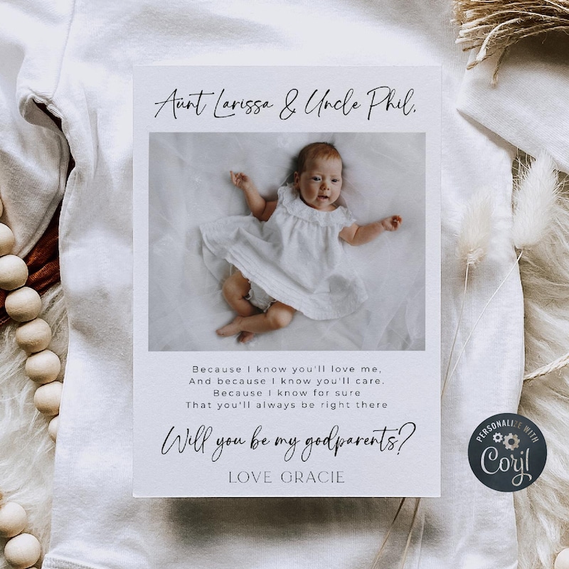Godparents Proposal - Etsy