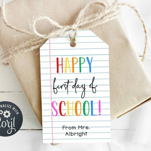 Back to School Ready Confetti Printable First Day of School - Etsy