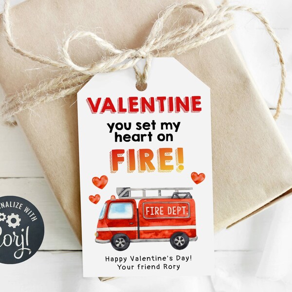 Fire Truck Favors - Etsy
