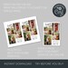 Editable New Year Photo Card Template, Printable Holiday Christmas Card ...