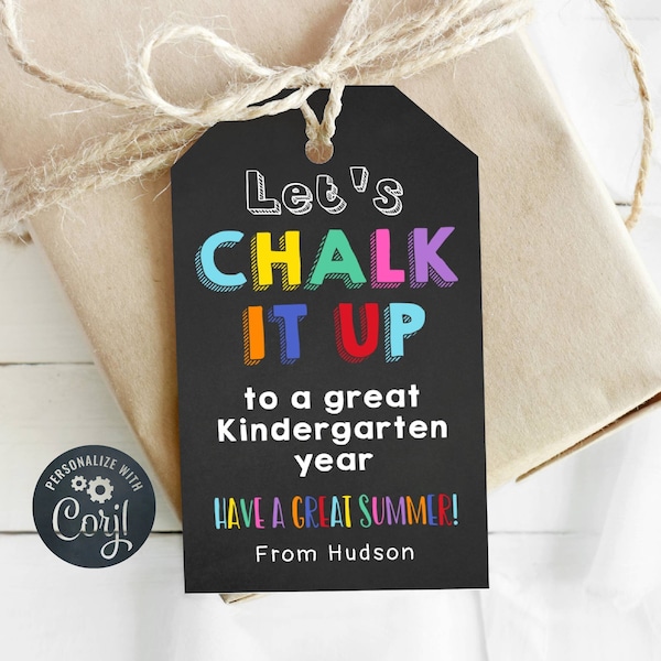 Chalkboard Gift Tags - 60+ Gift Ideas for 2025
