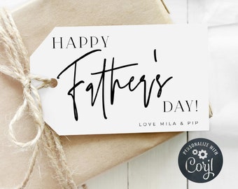 Fathers Day Tags - Etsy