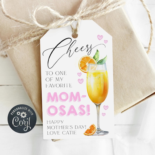 Mimosa Bar Labels - Etsy